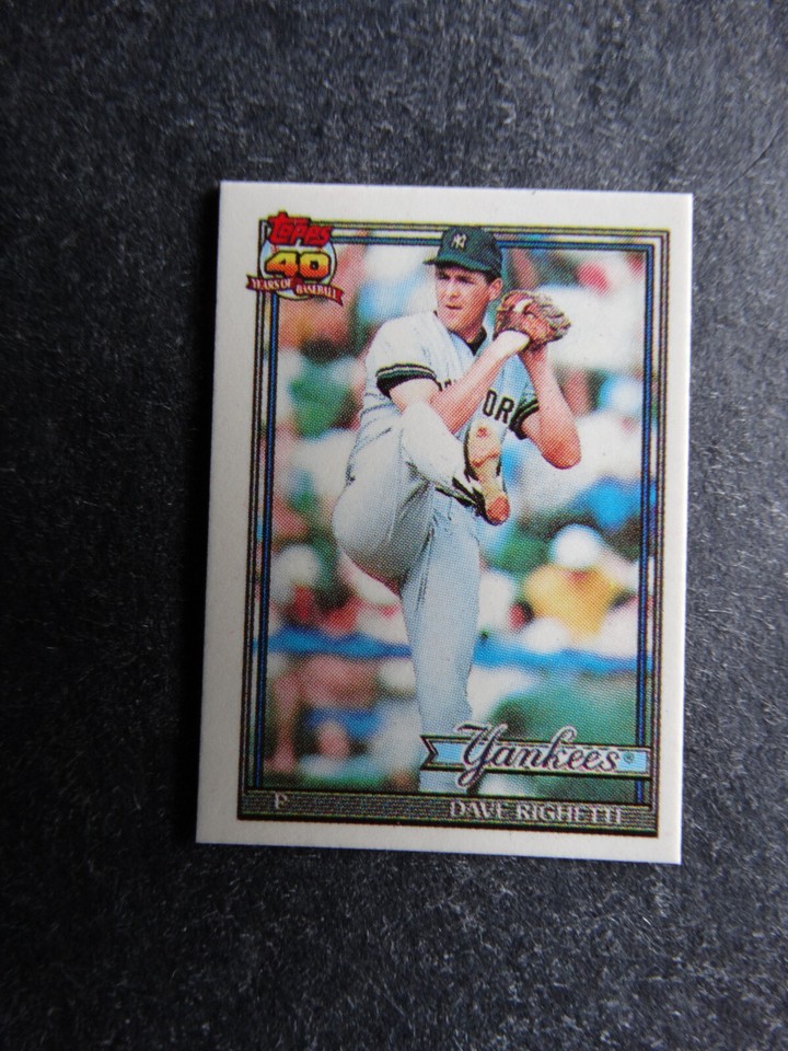 1991 Topps Micro Mini Baseball Cards Complete Your Set You U Pick List ...