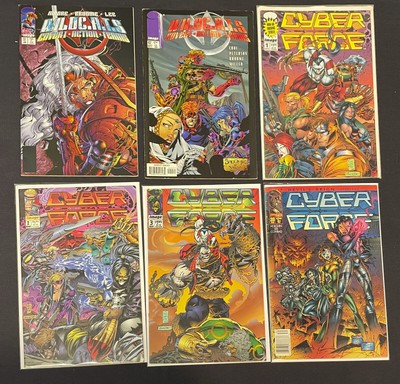 Image comic lot! Cyber Force 1-3 & WildC.A.T.S 32-42 Lot of 6 A/G+ | eBay