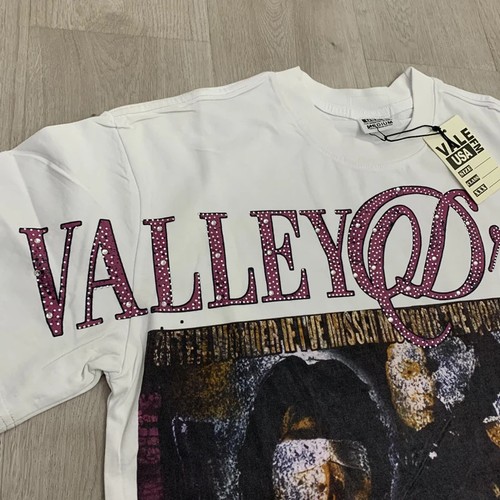 Vale Forever Fallen Bling Tee 'White' Rhinestones Men's Streetwear T ...