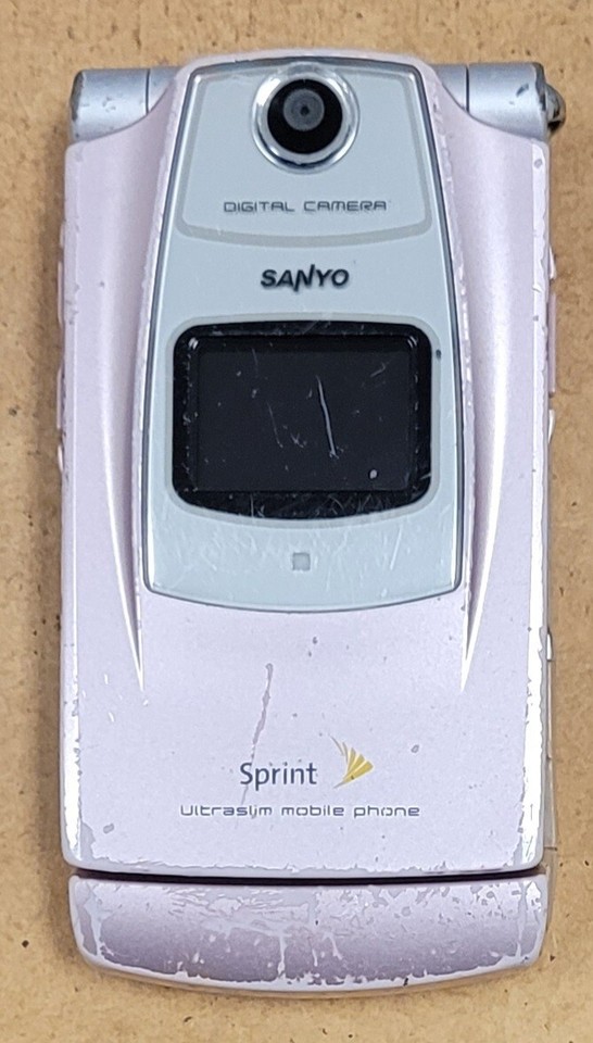 Pink Sprint Flip Phone