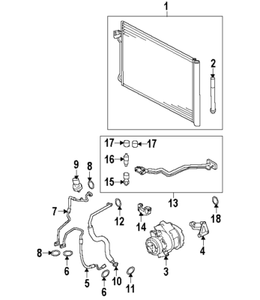 BMW 64508363041 GENUINE OEM SUCTION HOSE O-RING | eBay