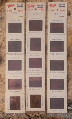 LOT 3 FIVE COLOR SLIDE VINTAGE PETLEY SANTA FE NEW MEXICO | eBay