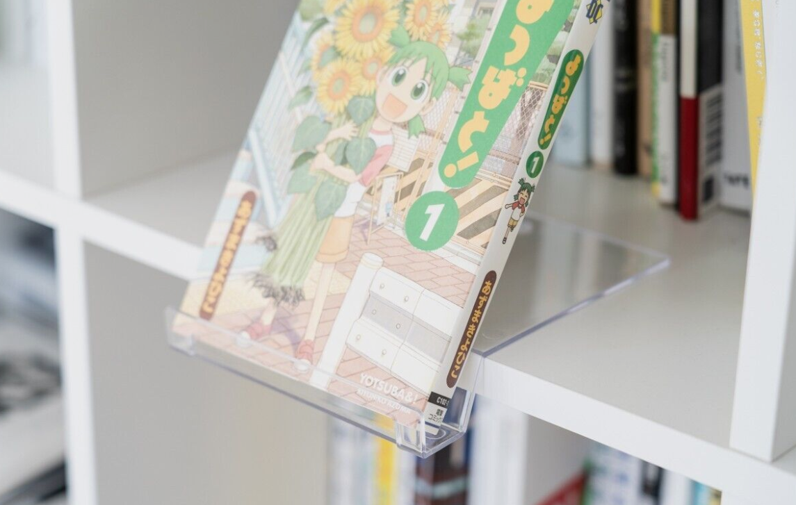 DAISO Manga Display Shelf Bookend Display Set of 5 bookshelf From Japan ...