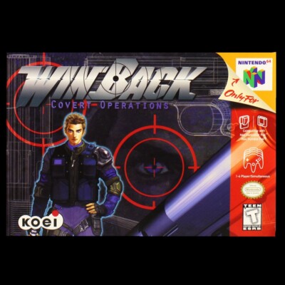 NIB*NINTENDO 64 WINBACK: COVERT OPERATION GAME w/INSTRUCTION BOOKLET | eBay