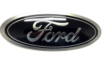 2015-2024 Ford F150 2023-2024 F250 F350 Rear Tailgate Black Ford Oval ...