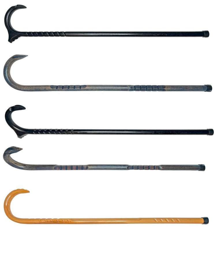 Walking Cane Stick Mobility Teardrop Shark Teeth Hickory Masters USA ...