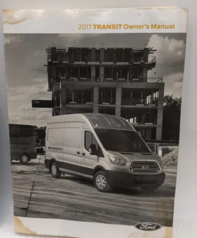 2017 Ford Transit Connect Owner Operator Manual User Guide XL XLT ...