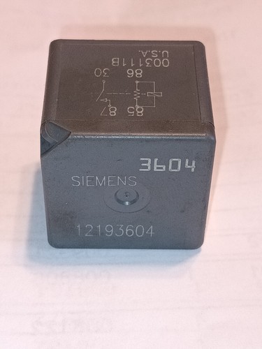 TYCO 4 Pin Relay 12193604 / 3604 OEM GM tested | eBay