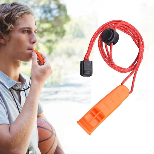 Whistles Rescue Emergency Marine Whistle With Adjustable Reflective ...