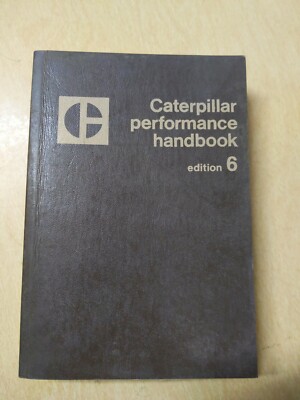 Manuals & Books - Caterpillar Performance Handbook Edition
