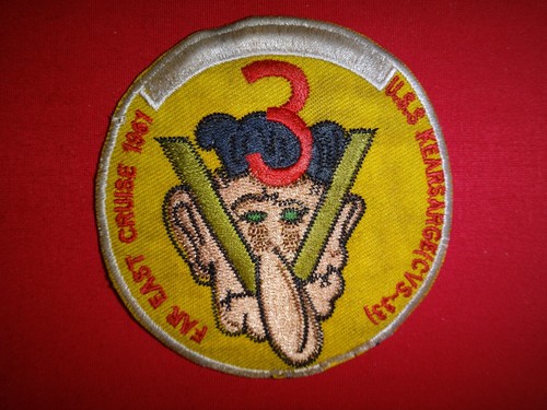 États-unis Marine Patch Uss Kearsarge CVS-33 Avion Porteur Loin East ...