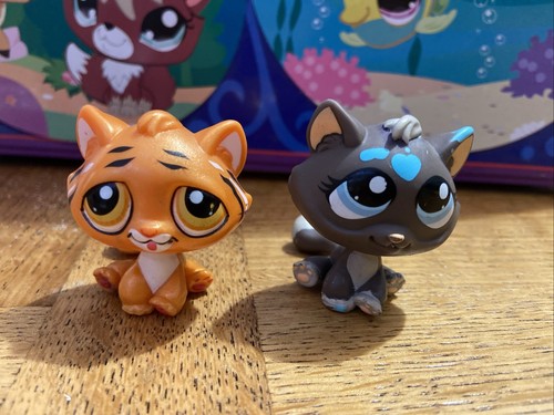 Littlest Pet Shop 1487 Tiger LPS Lot De 2 | eBay