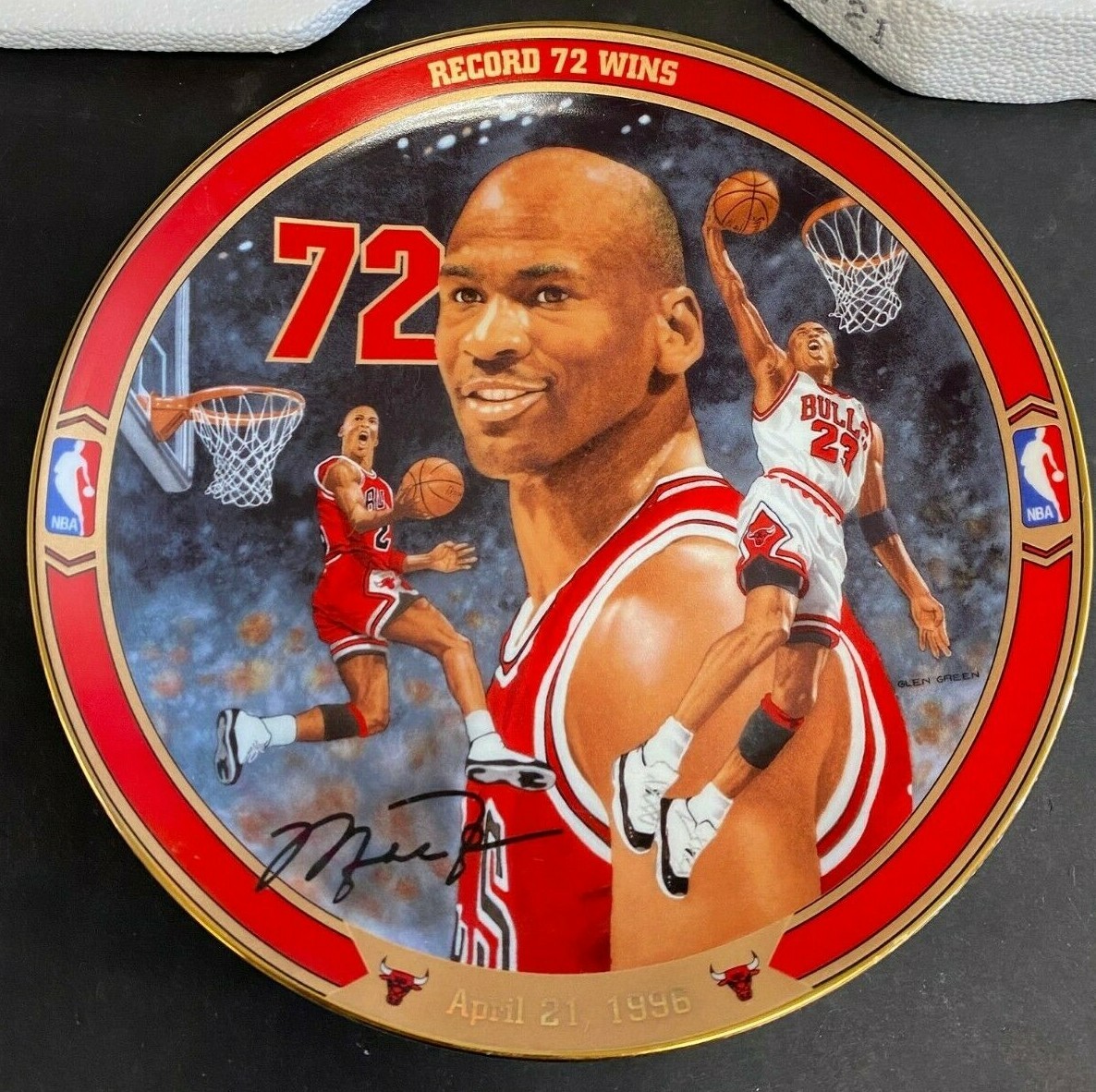 Michael Jordan Record 72 Wins For Sale - MAVIN