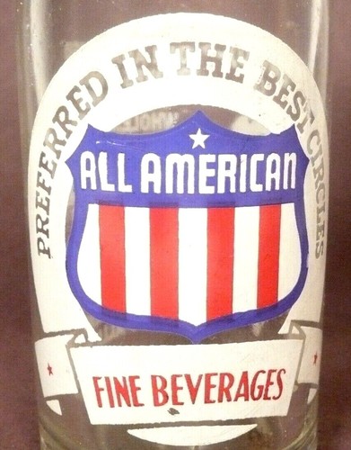 vintage ACL pop SODA bottle - KOHLMANN'S ALL AMERICAN of BEAVER FALLS ...