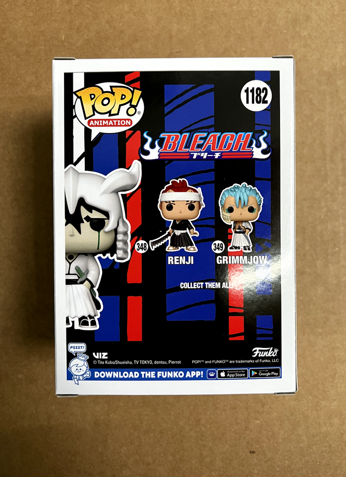 2022 NYCC Funko Pop! Animation Bleach Ulquiorra #1182 Exclusive | eBay
