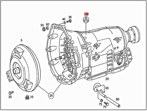 Genuine MERCEDES Transmission Gasket kit 1402706500 | eBay