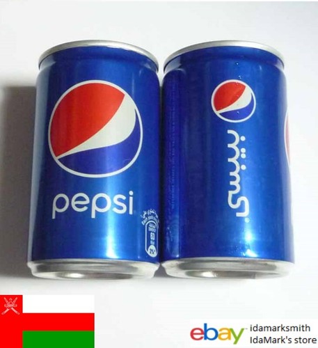Empty PEPSI can OMAN short 150ml NEW Design 2019 Collect Asia 9cm U.A.E ...