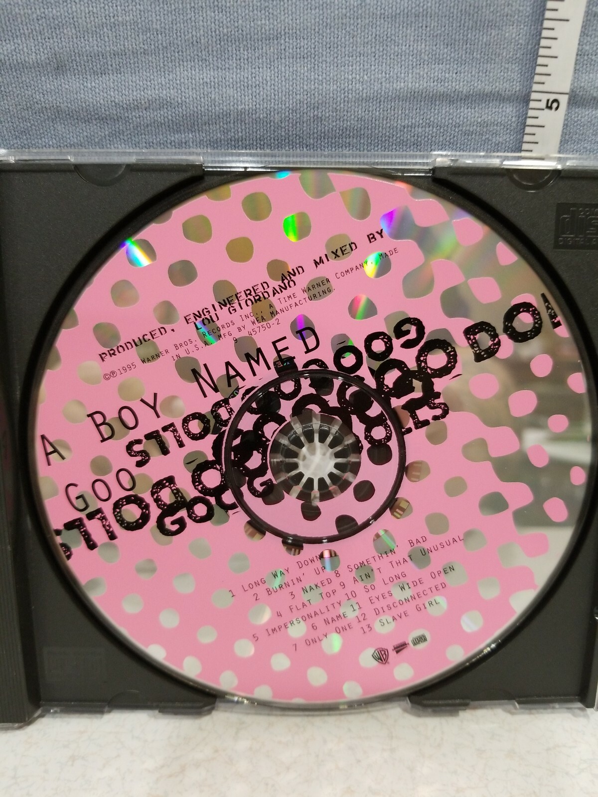 Goo Goo Dolls : A Boy Named Goo CD 1995 Warner Bros Music. 93624575023 ...