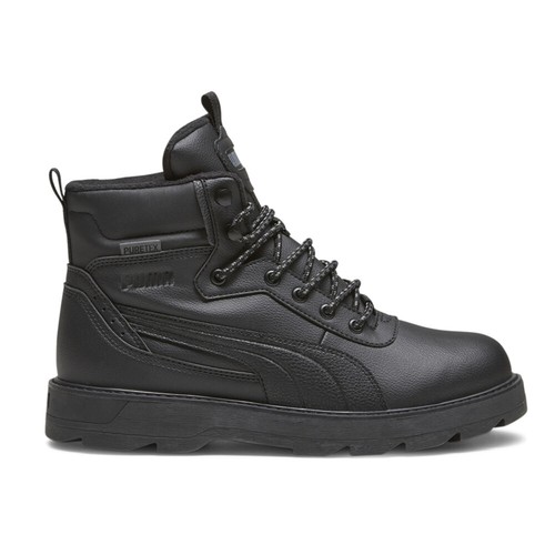 PUMA Desierto V3 Puretex Round Toe Lace Up Mens Black Casual Boots ...