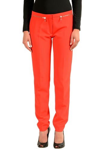 Versace Collection Red Women's Casual Pants Sz M XL | eBay