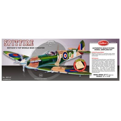 Guillow 403LC Spitfire Balsa Flying Airplane Kit | eBay UK