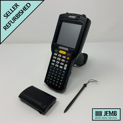 MC32N0-GI4HCLE0A Zebra Motorola Windows CE 7 Barcode Scanner Mobile ...