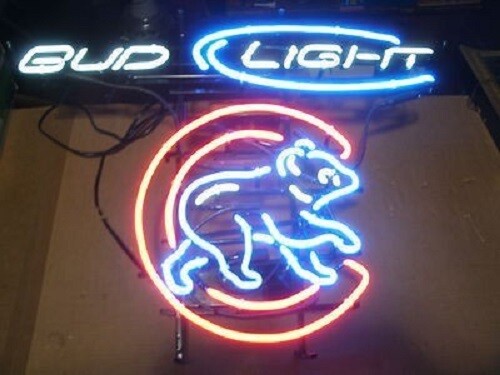 Chicago Cubs 2016 World Series Champions 24"x20" Neon Light Sign Lamp ...