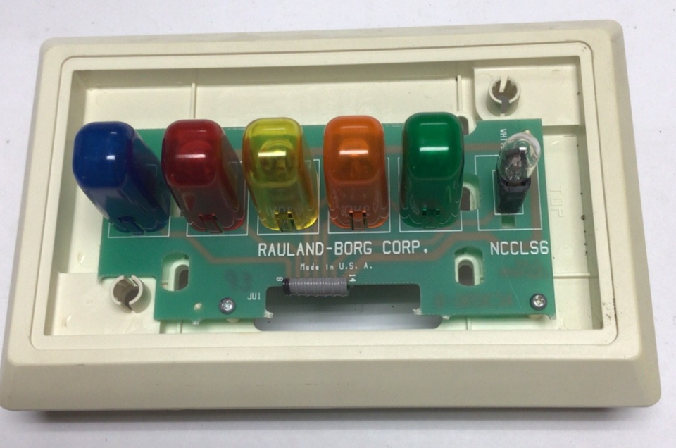 Rauland Responder IV NCCLS6 6 Bulb Incandescent Corridor Light open box ...