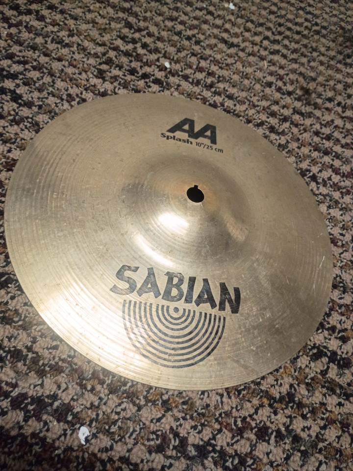 Sabian AA Series 10" Inch 25 CM Splash Cymbal - 21005 Drums Drumming ...