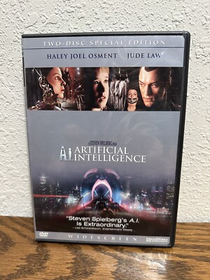 A.I. Artificial Intelligence (DVD, 2002, 2-Disc Set, Special Edition) 667068988529| eBay
