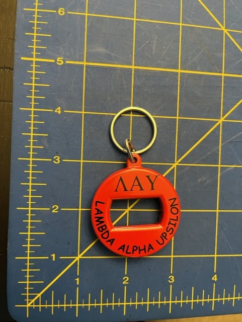 Lambda Alpha Upsilon Bev Key 3 in 1 Beverage Can Bottle Opener/Keyring ...