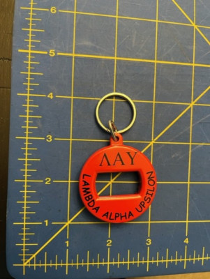 Lambda Alpha Upsilon Bev Key 3 in 1 Beverage Can Bottle Opener/Keyring ...