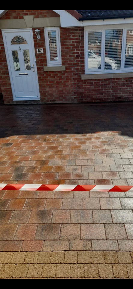 Wet look driveway sealer block paving slabs patio sealant 20ltrs (hard ...