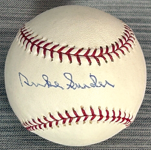 Duke Snider Signed Baseball (Los Angeles Dodgers MLB Hall of Fame ...