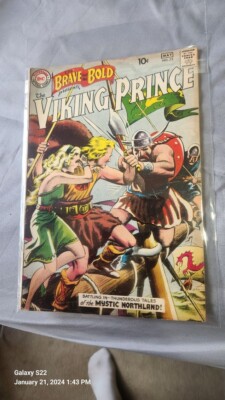 The Brave and the Bold #23 (1959 DC) Viking Prince Origin Silver Age ...