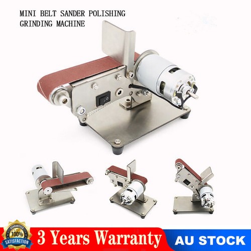 Electric Mini 300W Belt Sander Knife Edge Sharpener Polishing Machine w ...