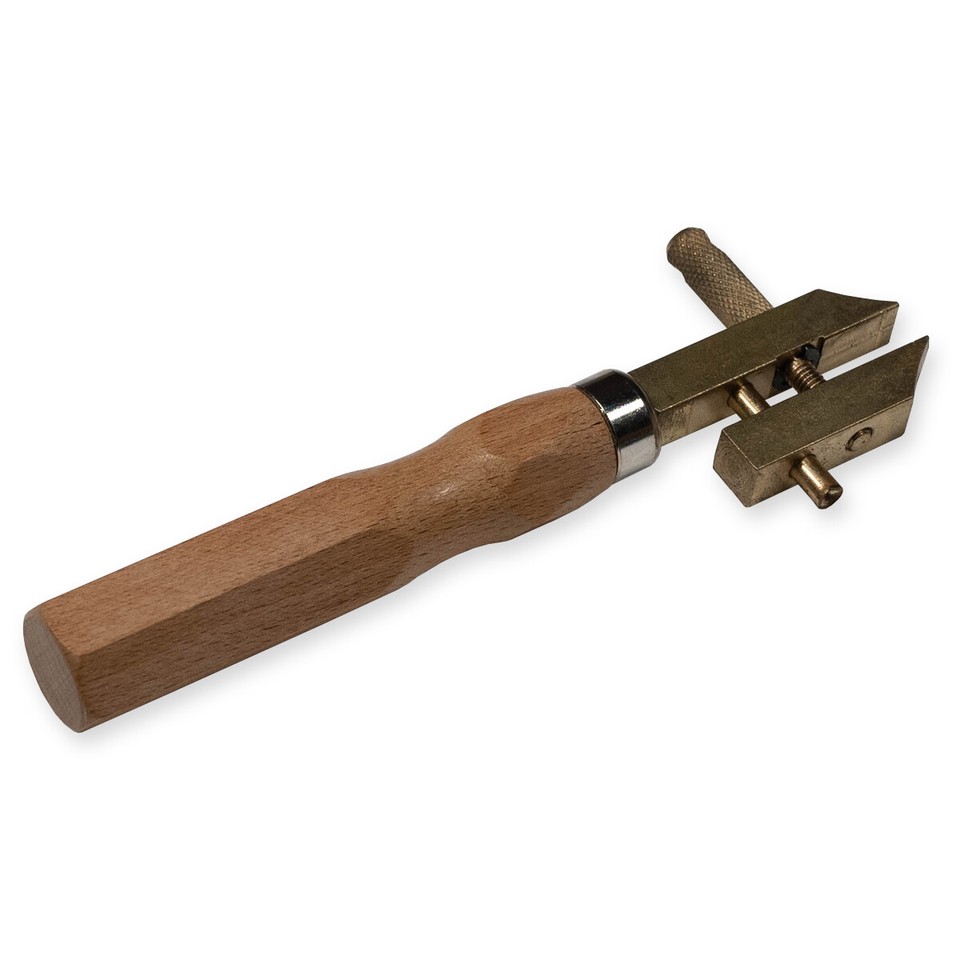 Precision Brass Hand Held Vice & Wood Handle Jewellery Craft Clamp Work ...