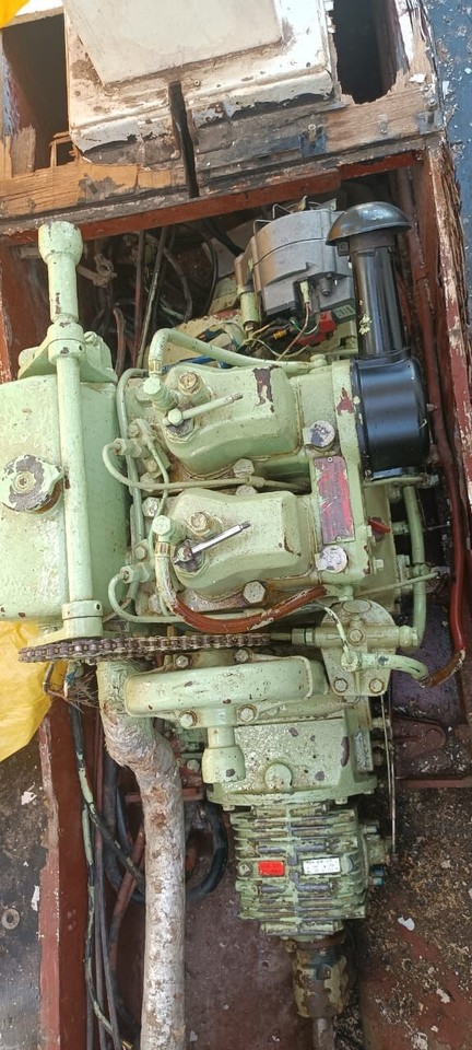 Sabb 2 JHR inboard Marine Diesel Engine from lifeboat Used Good - Ship ...