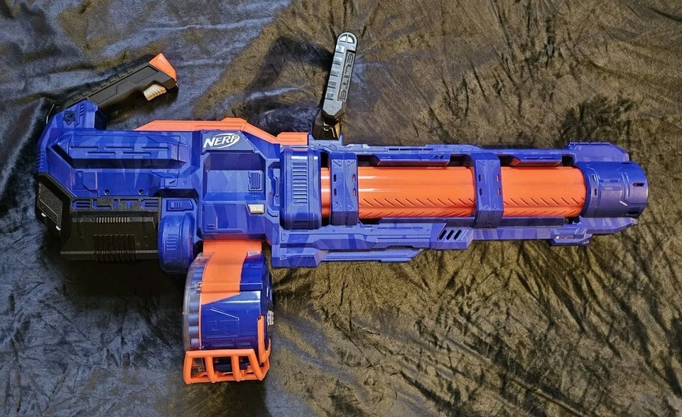 NERF N-Strike Elite Titan CS-50 Motorized 50 Dart Blaster/50 Round Drum ...