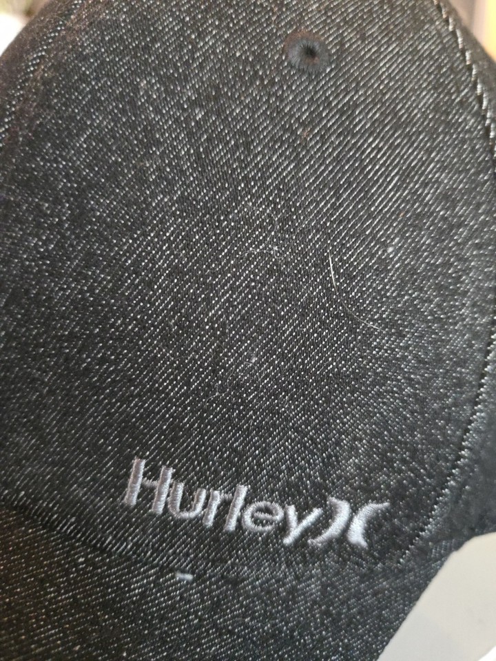 TWO Hurley Men's Baseball Cap Black/Grey Bundle. Excellent Condition | eBay