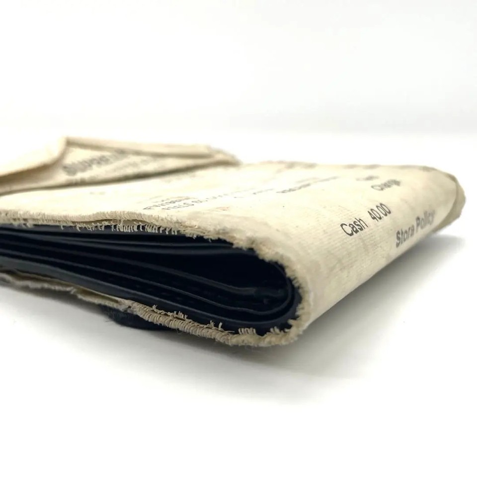 Supreme x MM6 Maison Margiela Receipt Wallet White Black Used Japan | eBay
