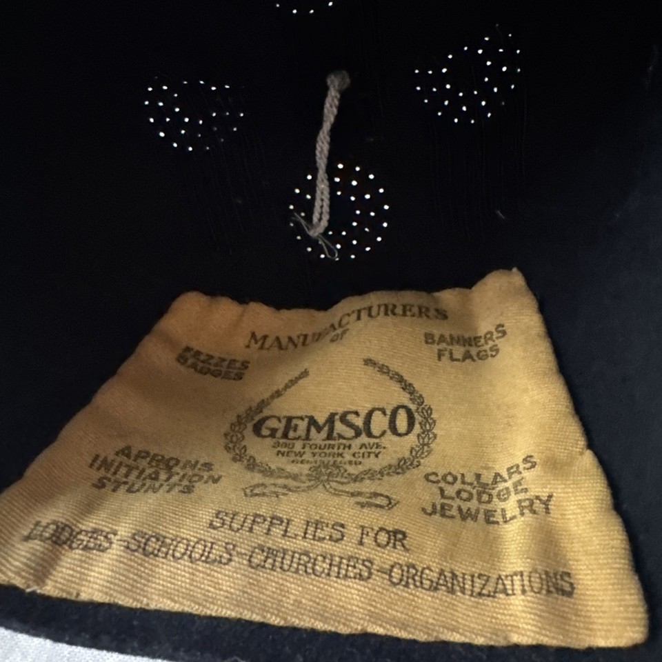 ancient egyptian Order Of Sciots Masonic 9 Fez Hat | eBay