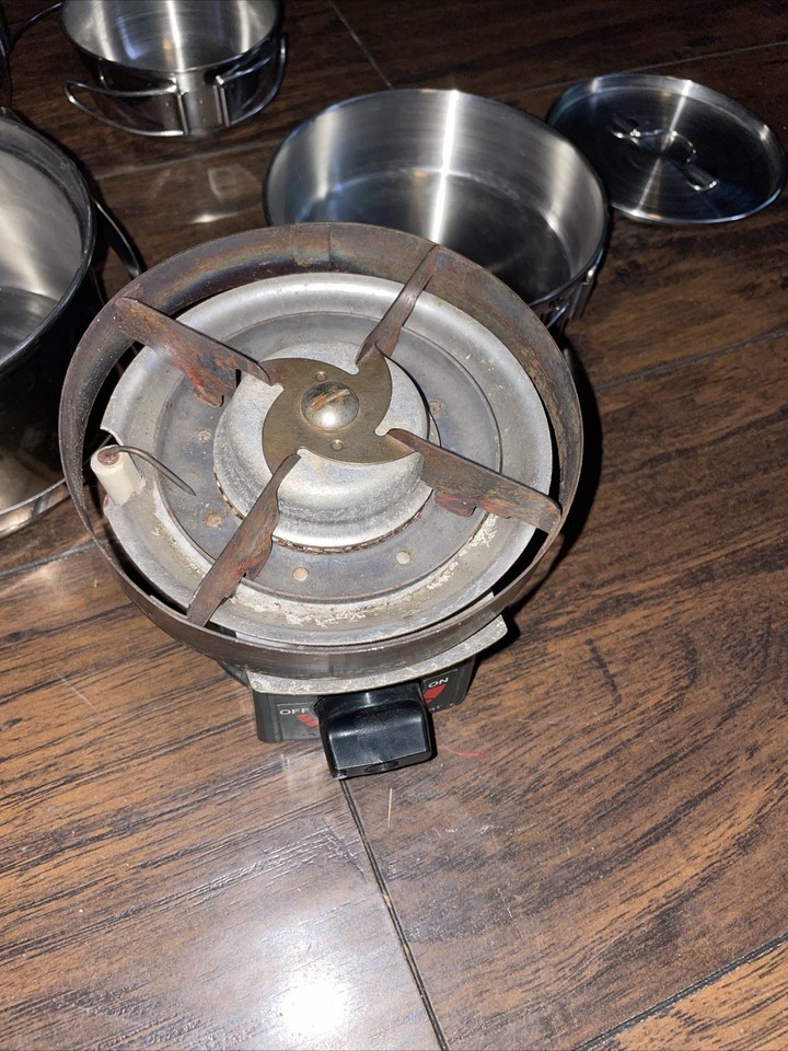 Coleman Peak 1 Trekker Cook Kit Cookware Camping plus bonus items | eBay