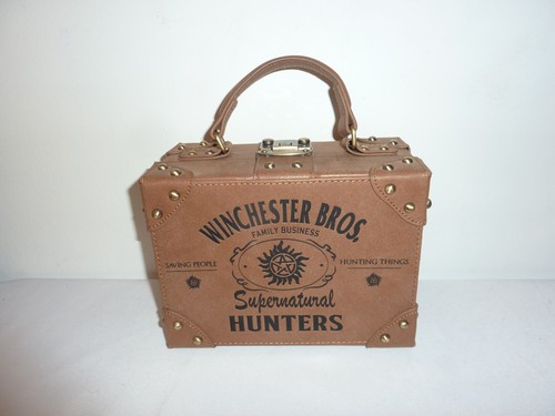 Supernatural Hot Topic Purse Handbag Winchester Bros Hunters Kit Trunk ...