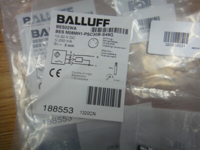 1PC NEW BALLUFF BES M08MH1-PSC30B-S49G 188553 free shipping | eBay