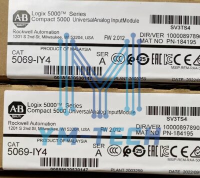 new Allen Bradley 5069-IY4 Compact I/O 4 Channel Analog Input Module ...