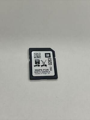 OEM NAVIGATION SD MEMORY CARD GM GMC CADILLAC BUICK 8562 0283 | eBay