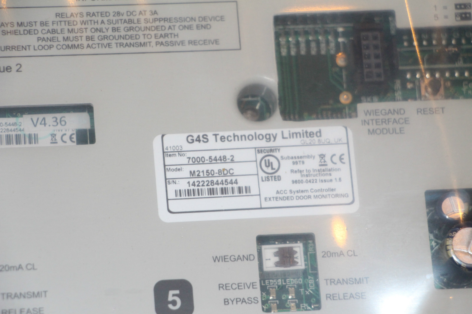 Amag M2150-8DC Symmetry 8 Reader/Door Controller 7000-5448-2 New | eBay