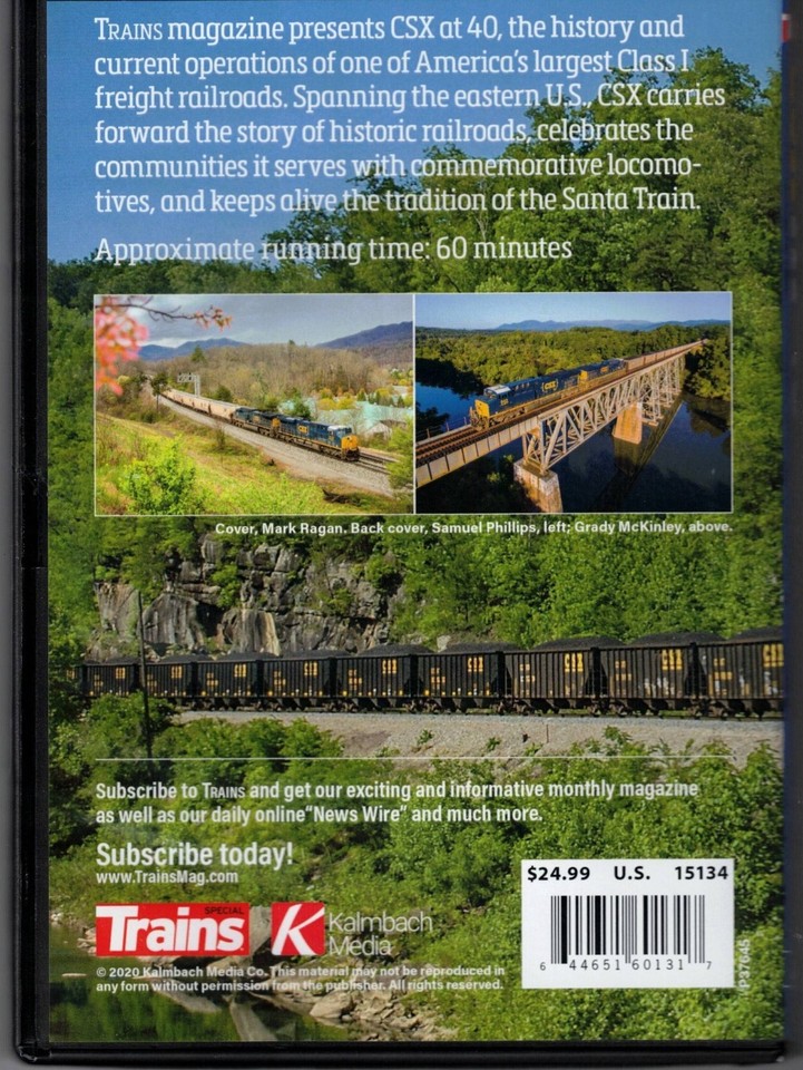 Railroad DVD Lot 12 - 5 DVDs – NS, CSX, SCL, ACL, SAL, L&N | eBay