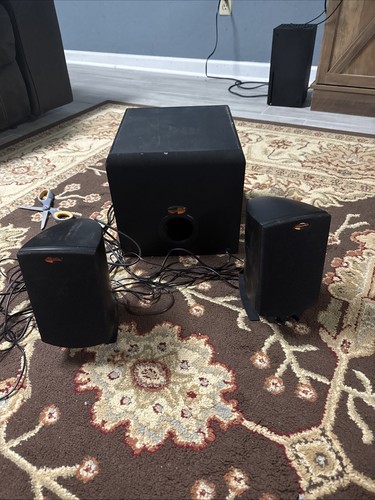 Klipsch ProMedia 2.1 THX Computer Speaker System (Black) Excellent ...